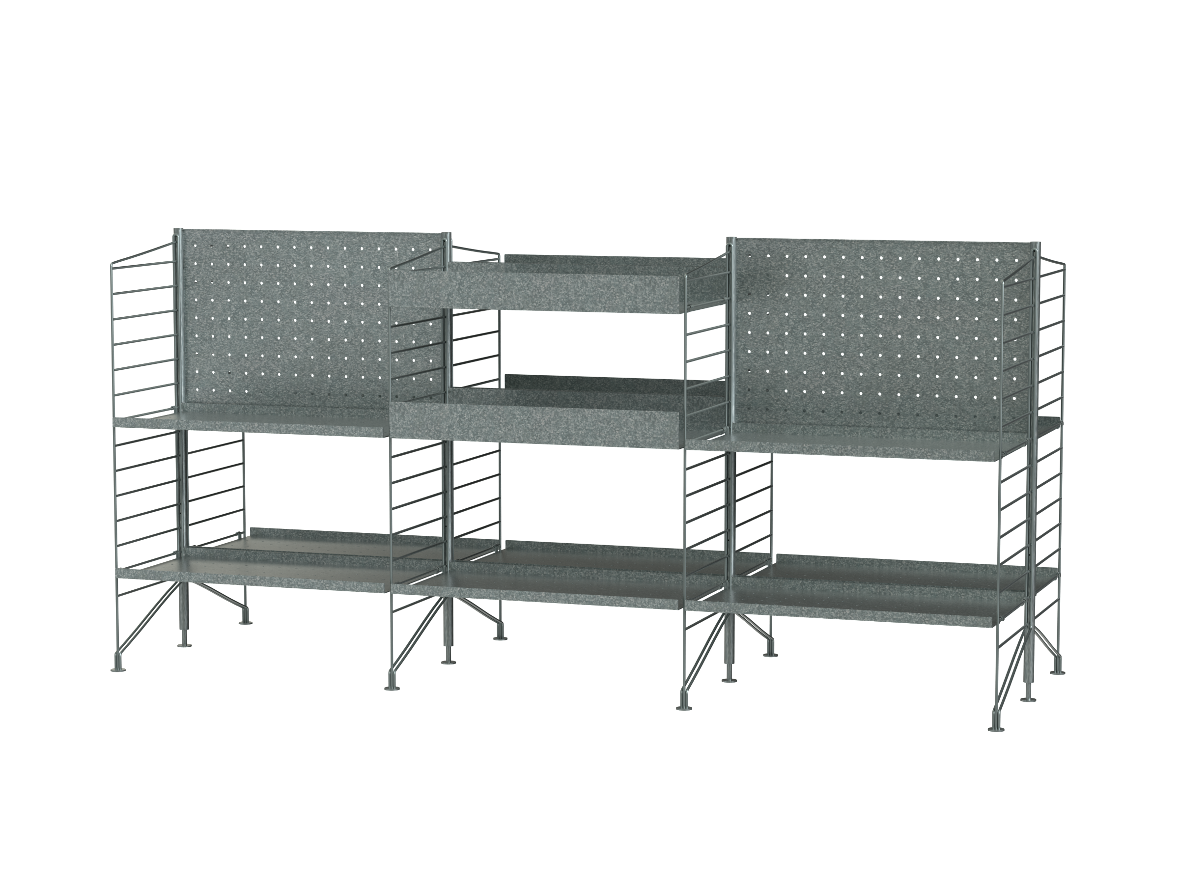 Outdoor N Galvanized/Galvanized - String Furniture