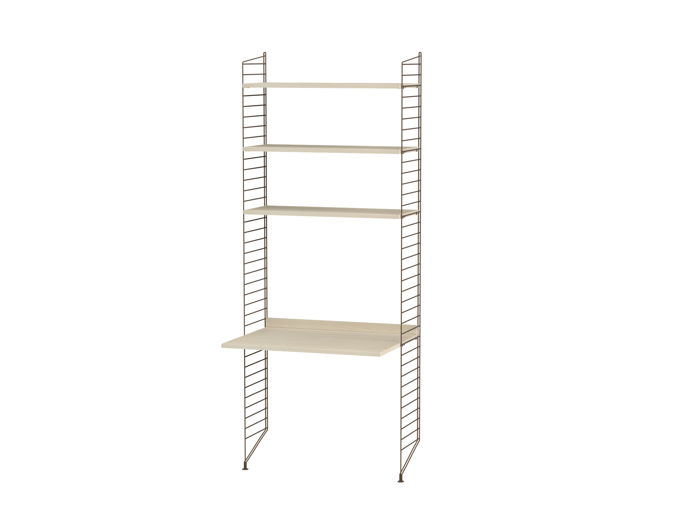 Workspace A Brown/Ash - String Furniture