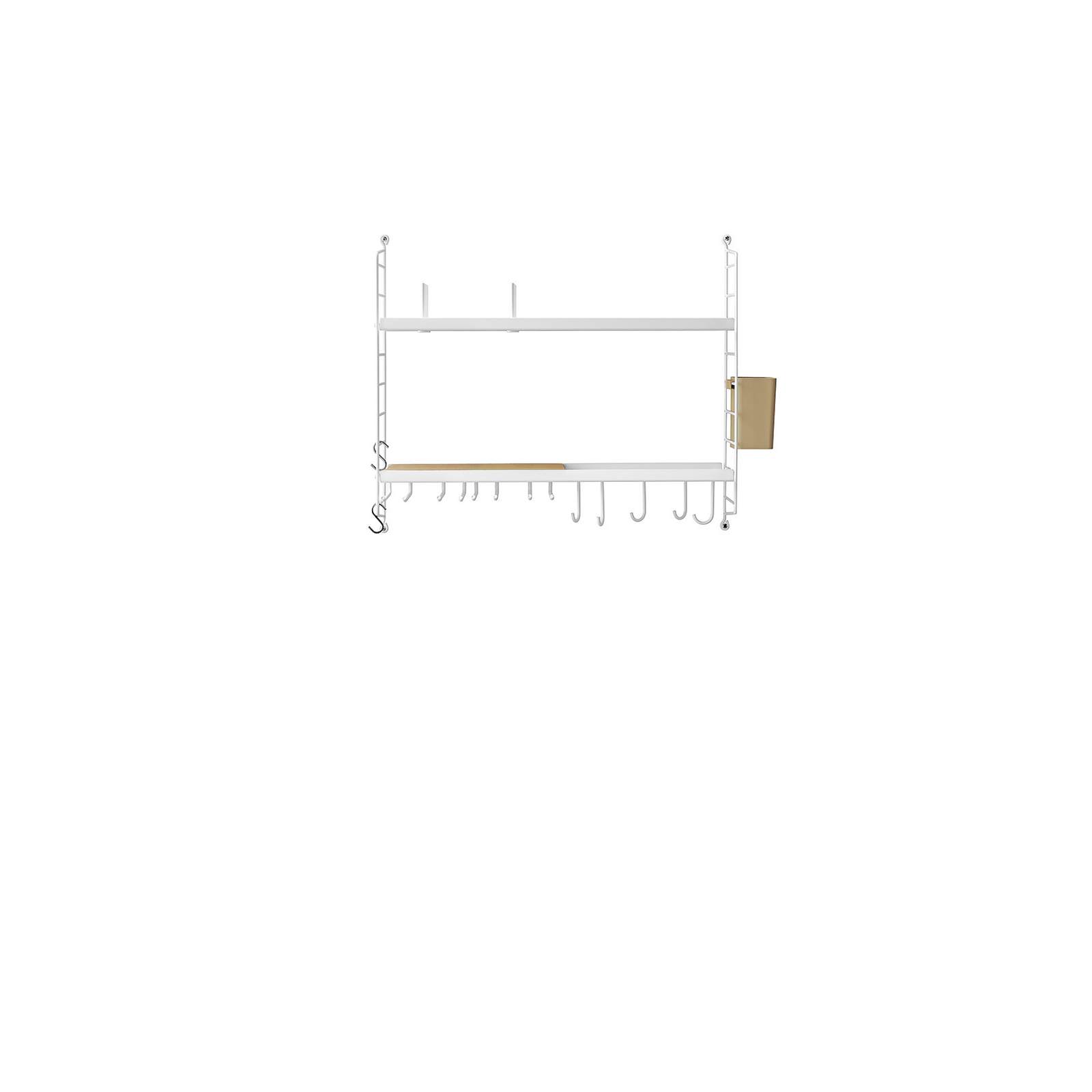 String Kitchen w58 x d20 cm White - String Furniture